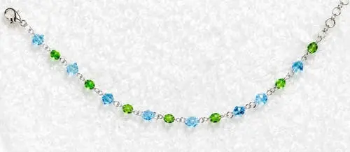 ZUVAN Ocean Mist Multi-stone Bracelet
