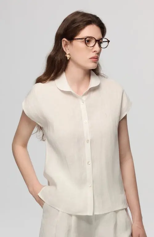 JUANA Hemp Retreat Top - White