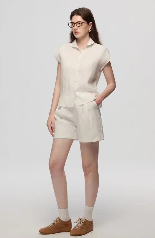 JUANA Hemp Retreat Top - White