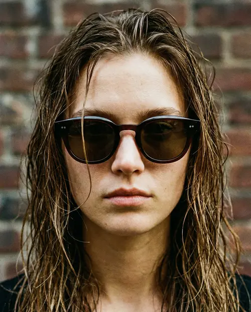 COSSINO Jamie 46mm Acetate Sunglasses - Brown
