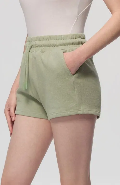 JUANA Hemp French Terry Shorts - Light Sage