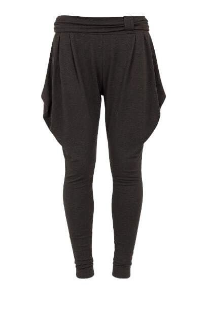 CONQUISTA Jersey Harem Style Pants With Pockets