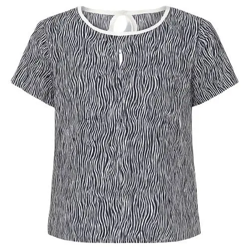 CONQUISTA Print Sleeveless Top