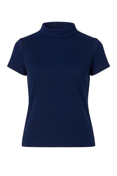 CONQUISTA Short Sleeve Top - Blue