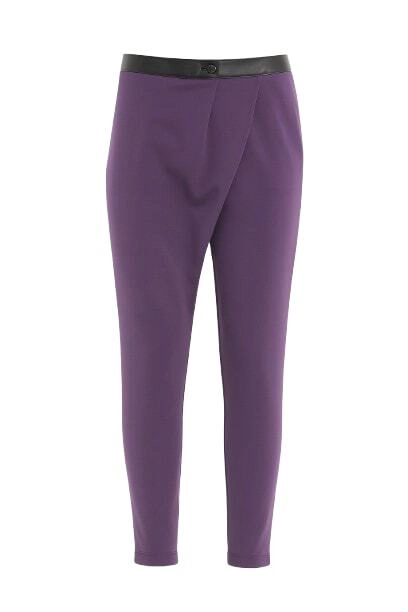 CONQUISTA Crossover Pants Aubergine - Purple