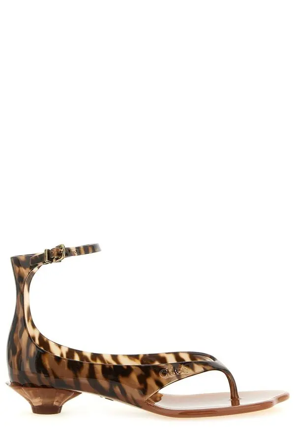 Chloé Jelly Sandals - Black