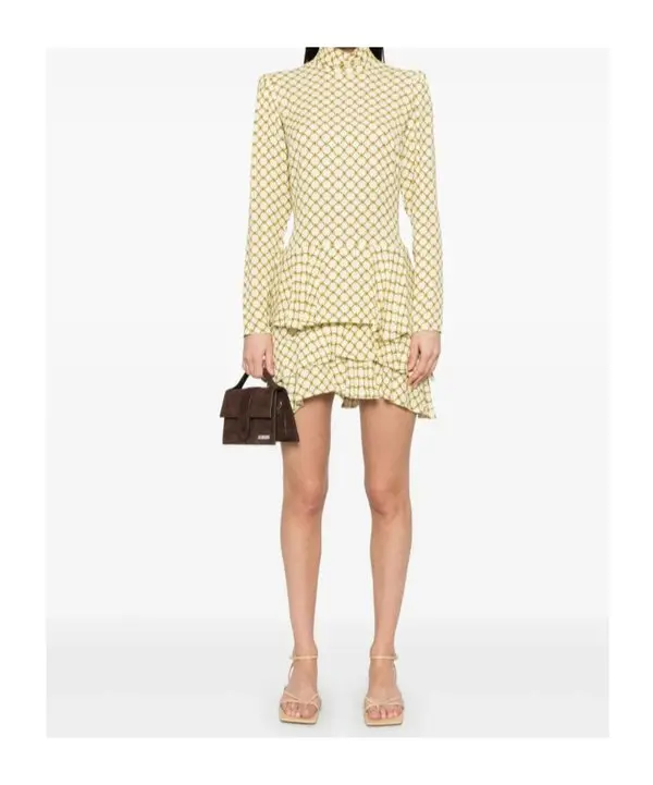 Elisabetta Franchi Monogram-print Midi Dress