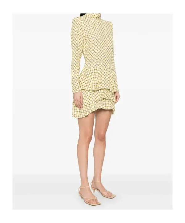 Elisabetta Franchi Monogram-print Midi Dress