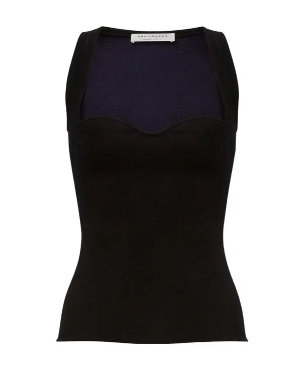 Philosophy Di Lorenzo Serafini Chenille Top