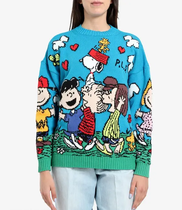 Philosophy Di Lorenzo Serafini X Peanuts Cartoon Jumper