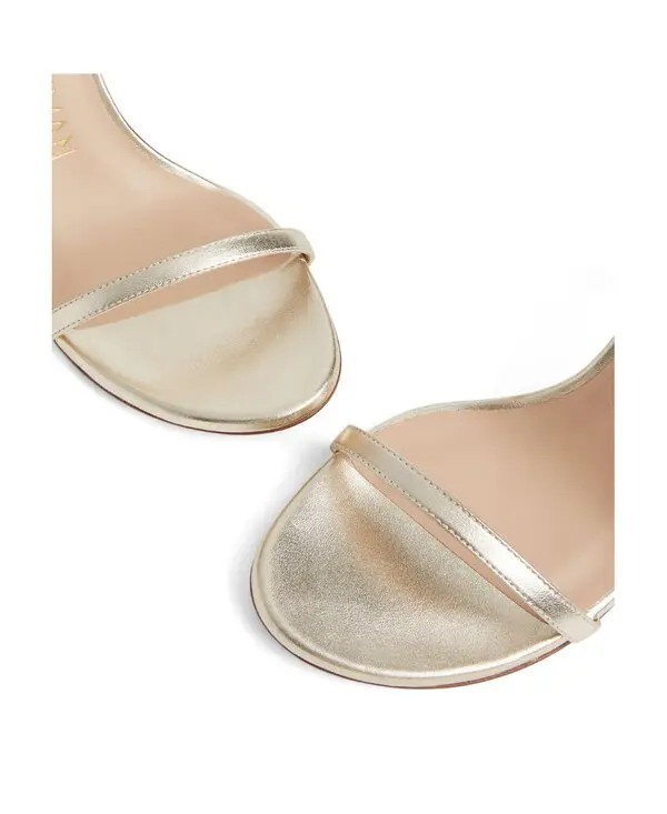 STUART WEITZMAN Logo High-heeled Sandals