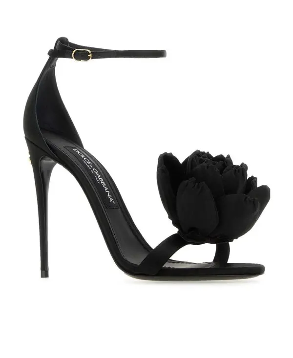 Dolce & Gabbana Keira Floral Stiletto Sandals