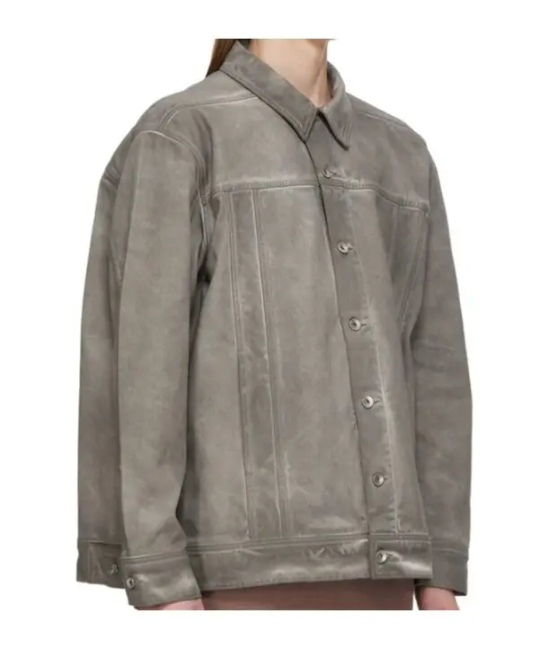 Rick Owens Long-sleeved Collared Jacket