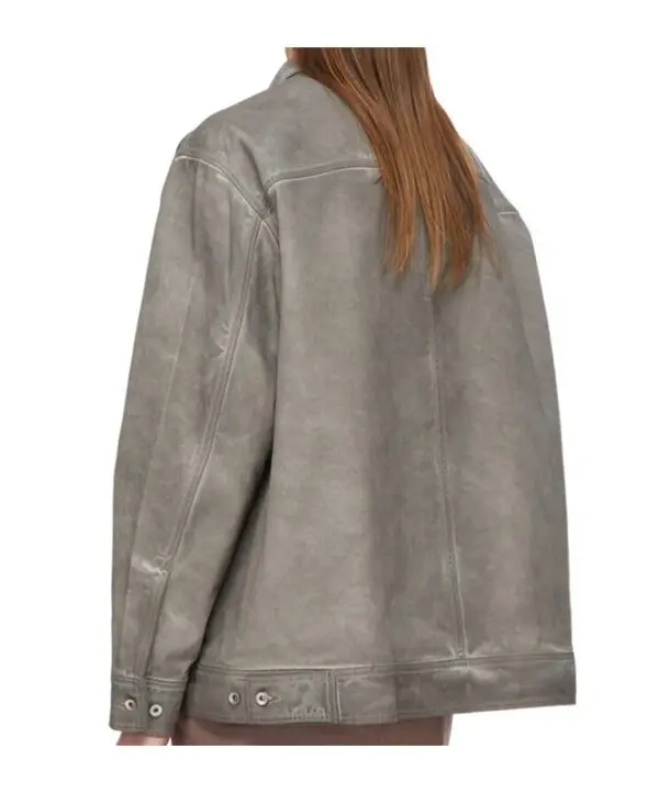 Rick Owens Long-sleeved Collared Jacket