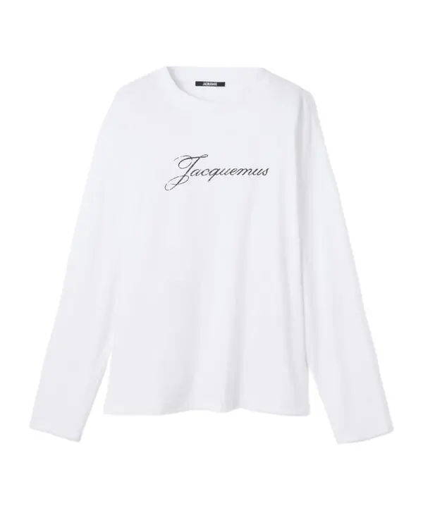 Jacquemus Long-sleeved T-shirt - White