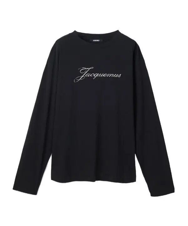 Jacquemus Long-sleeved T-shirt - Black