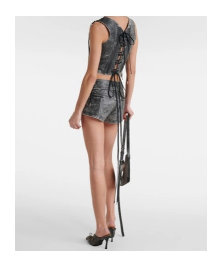 KNWLS Leather Bustier