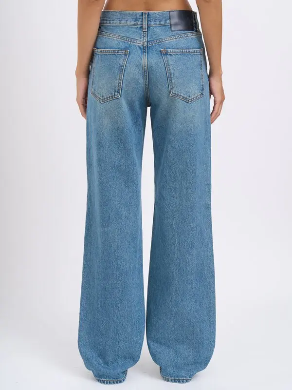 HAIKURE Five-pocket Denim Trousers