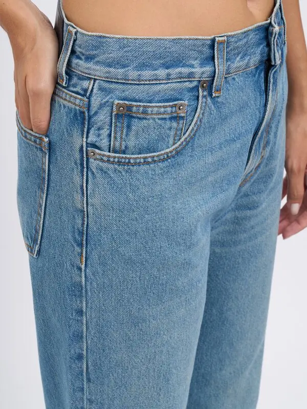 HAIKURE Five-pocket Denim Trousers