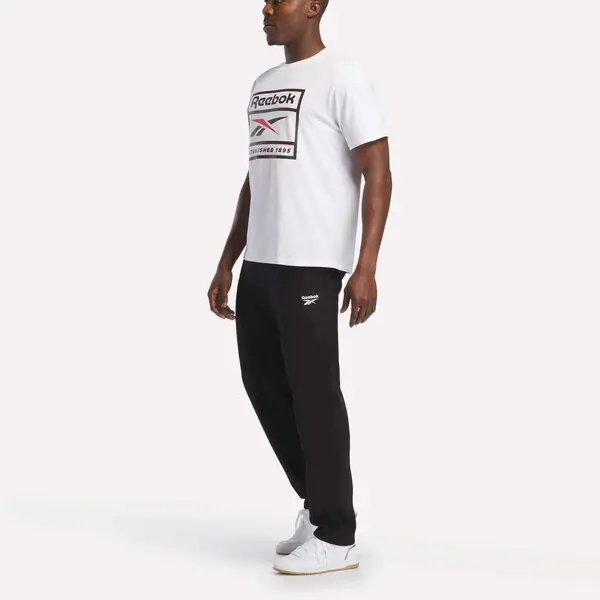 REEBOK Fleece Straight Leg Pants