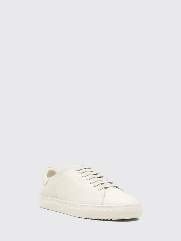 Axel Arigato Clean 90 Low-top Leather And Suede Sneakers With Laminated Logo