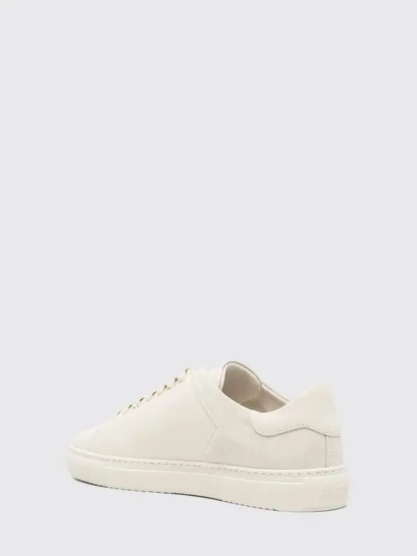 Axel Arigato Clean 90 Low-top Leather And Suede Sneakers With Laminated Logo