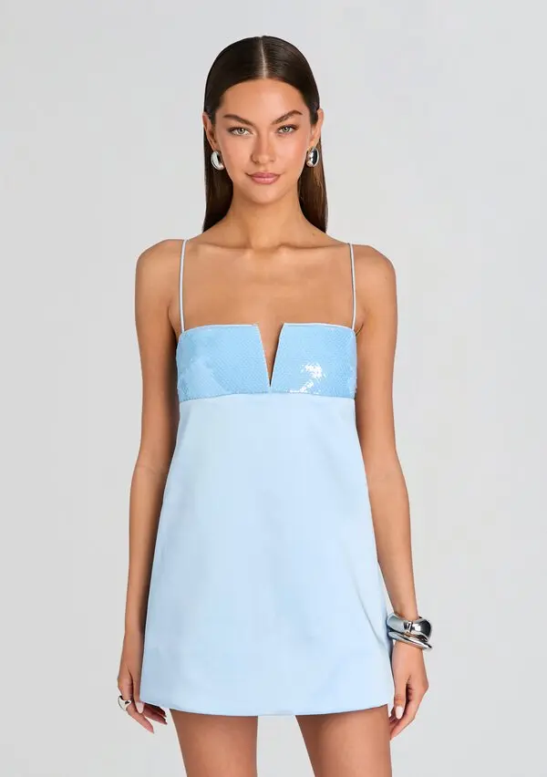 Retrofete Cyra Sequin Mini Dress - Glace
