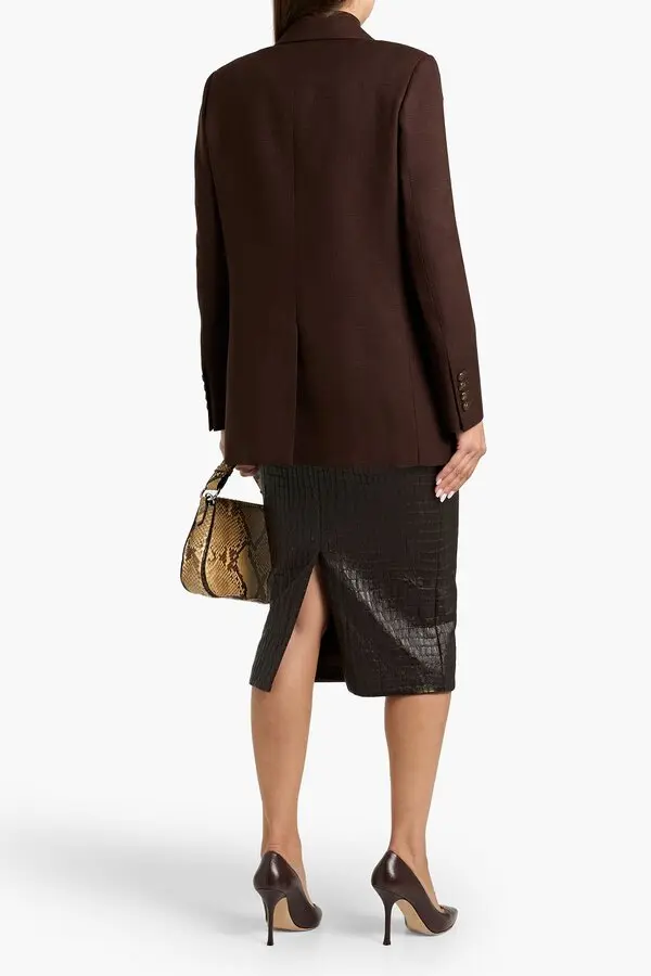 BLAZÉ MILANO Doublebreasted Woven Blazer