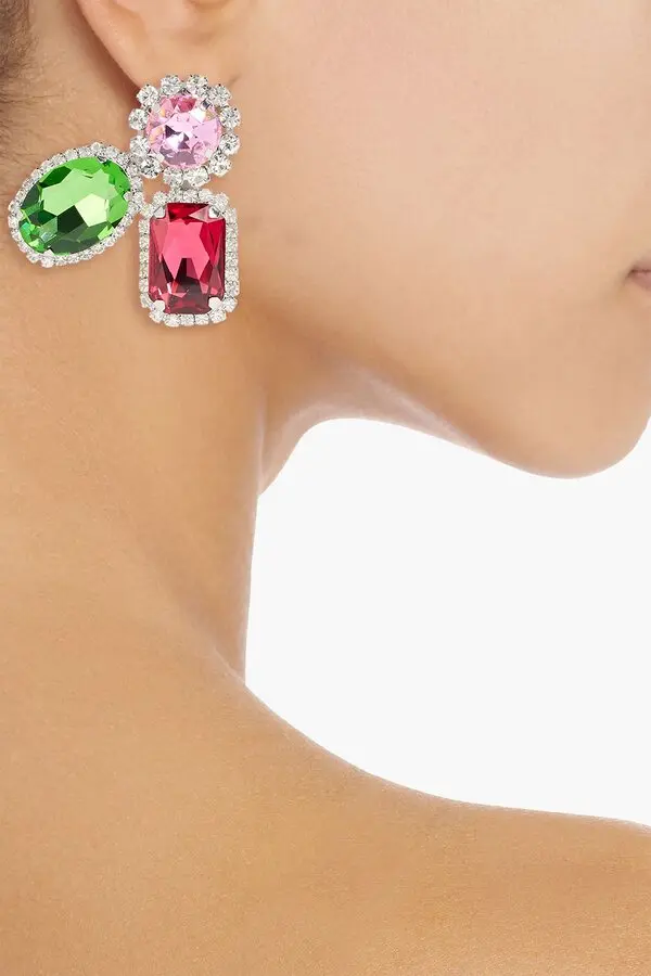 AREA Tone Crystal Earrings