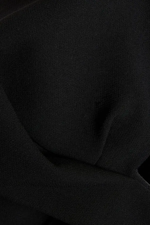 Magda Butrym Strapless Woolblend Crepe Gown