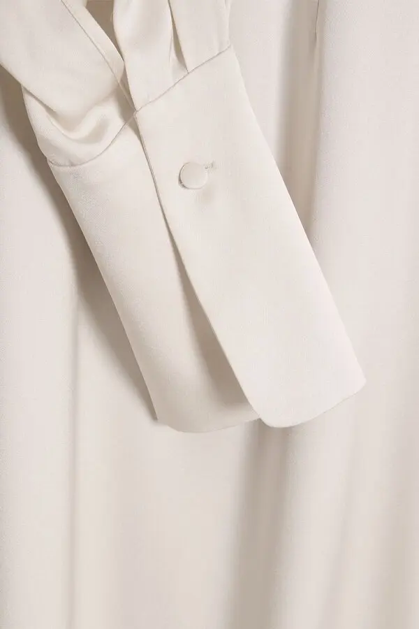 Magda Butrym Draped Silksatin Gown