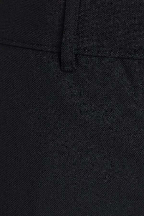Theory Twill Straightleg Pants - Black