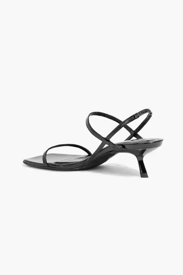 ANINE BING Hilda Leather Slingback Sandals