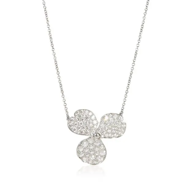 Tiffany & Co. Diamond Pendant Necklace - Platinum
