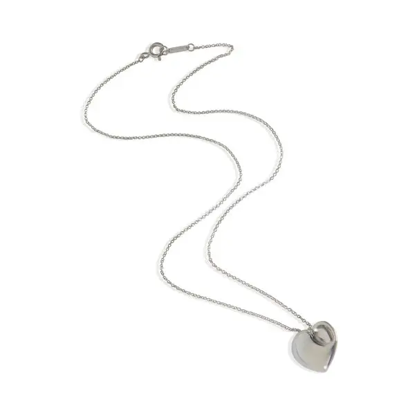 Tiffany & Co. Sterling Silver Folded Heart Pendant