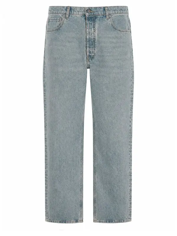 MAISON MARGIELA Jeans A Gamba Dritta Taped