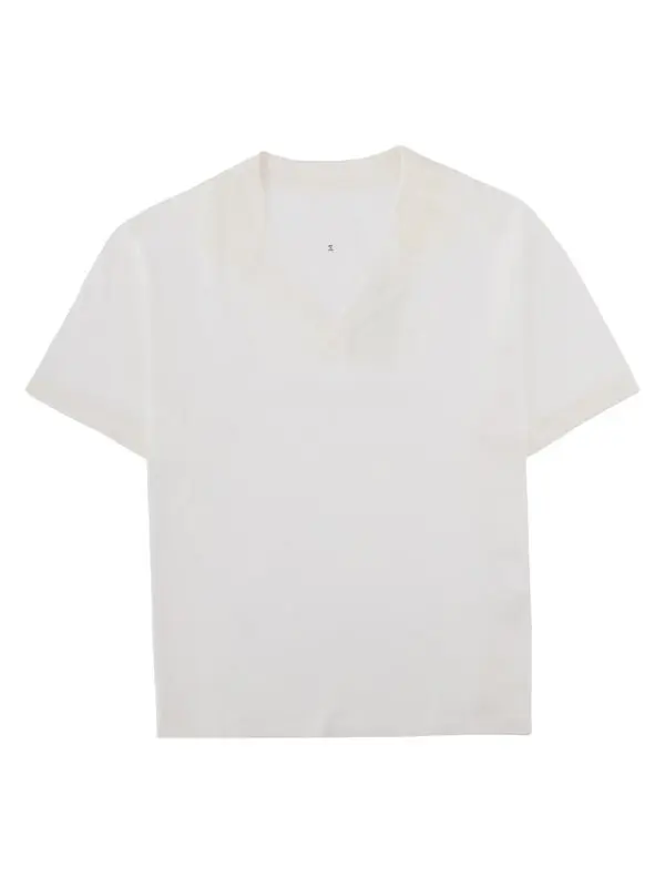 MAISON MARGIELA T-shirt "taped" Con Scollo A V
