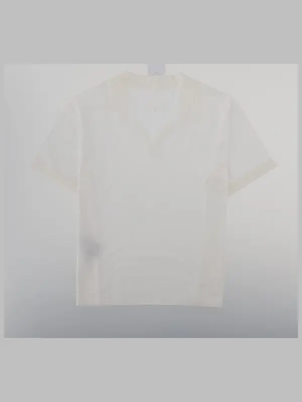 MAISON MARGIELA T-shirt "taped" Con Scollo A V