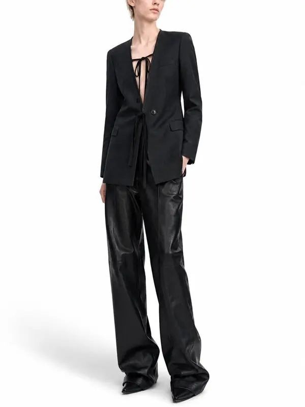 MAISON MARGIELA Striped Wool Blazer