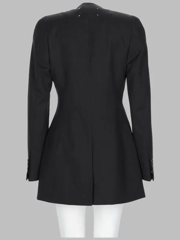MAISON MARGIELA Striped Wool Blazer