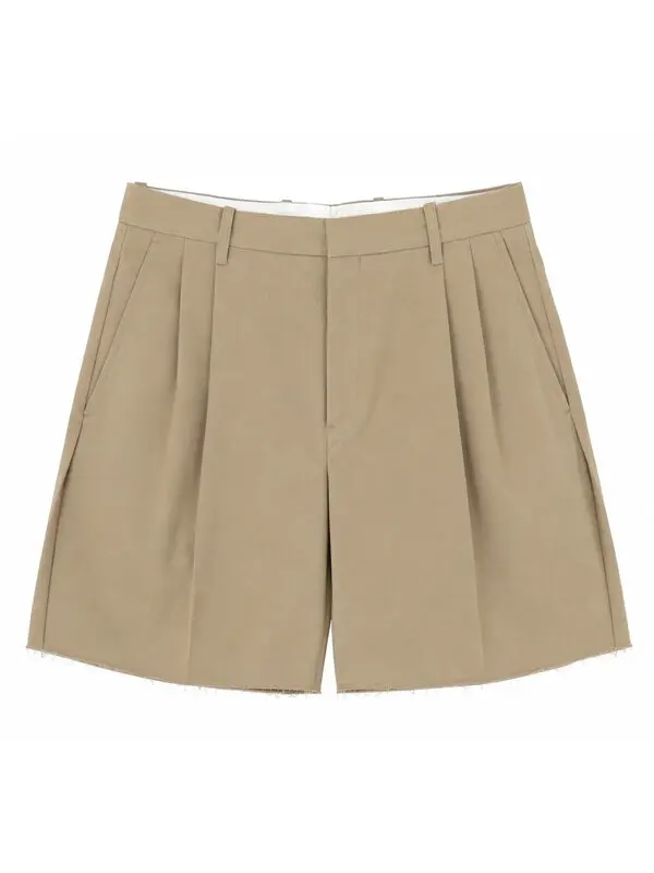 MAISON MARGIELA Shorts Sartoriale In Cotone - Beige