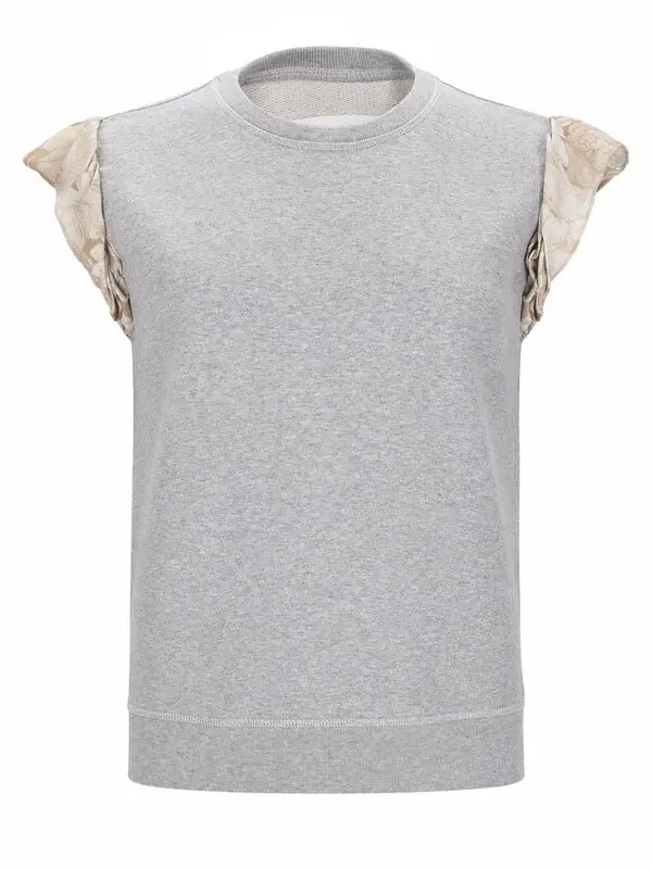 MAISON MARGIELA Felpa A Manica Corta - Grey