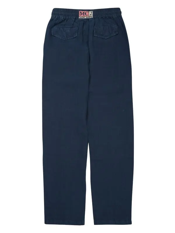 MC2 SAINT BARTH Pantalone "calais" In Puro Lino