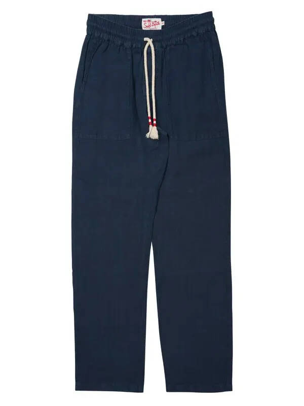 MC2 SAINT BARTH Pantalone "calais" In Puro Lino