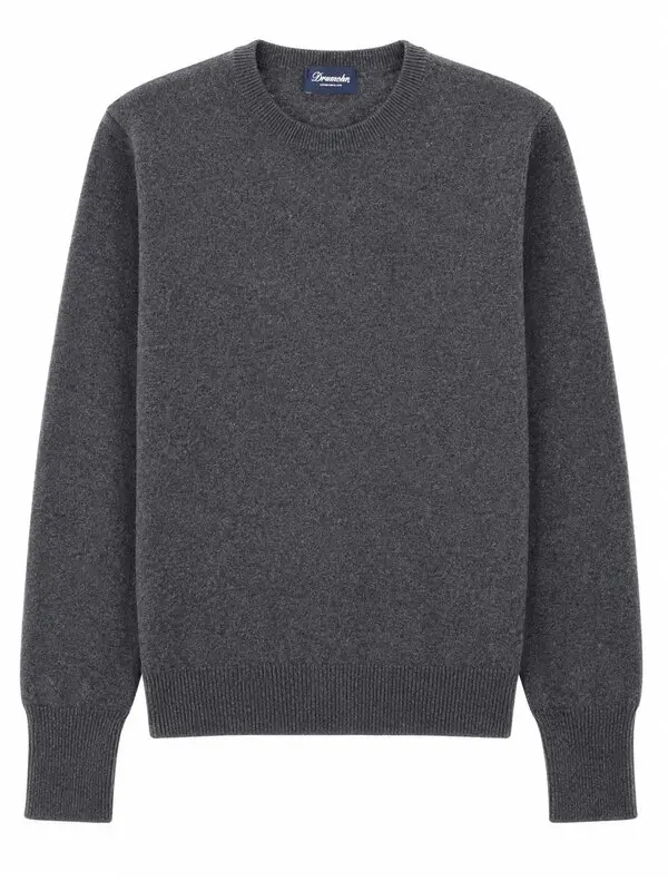 DRUMOHR Round Neck Sweater - Grey