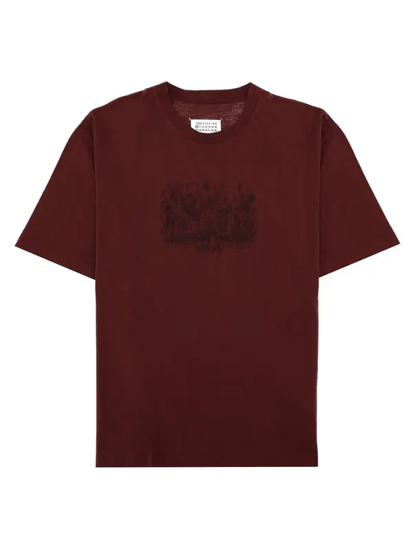 MAISON MARGIELA T-shirt Con Stampa