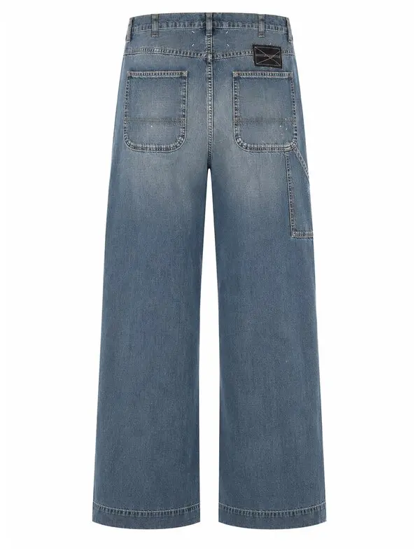 MAISON MARGIELA Jeans A Gamba Larga