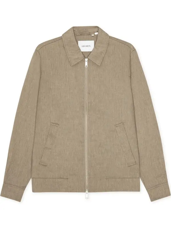LES DEUX Zip-up Mini Coat