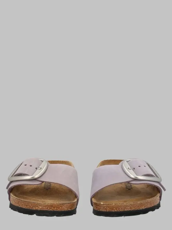 BIRKENSTOCK Madrid Big Buckle Leather Sandals - Lilac