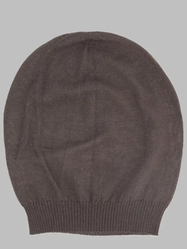 Rick Owens Medium Cashmere Beret - Brown